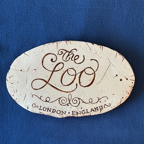 Wall Decor | Vintage Style The Loo Sign | Poshmark